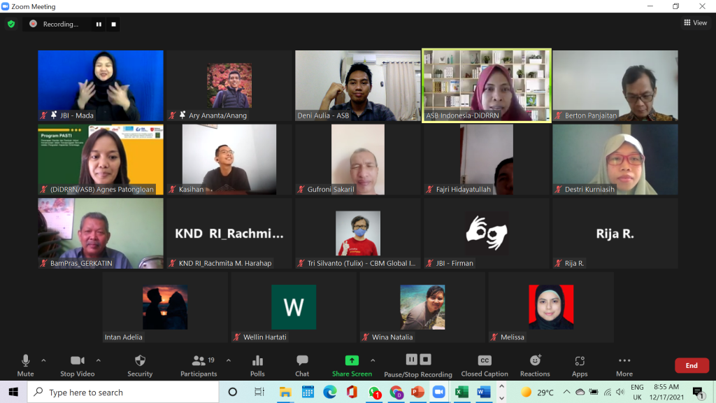 Development of Disaster Management Training Module by ASB and Pusdiklat BNPB - ASB South and ...